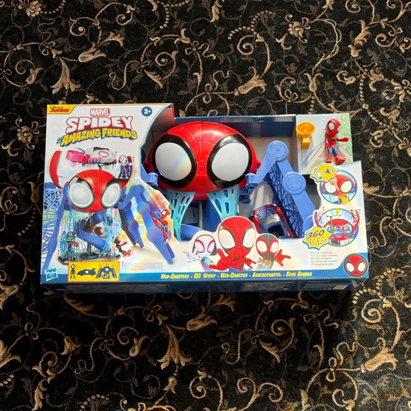Hasbro | Toys | Hasbro Marvel Spidey Webquarters Playset Red Blue And ...